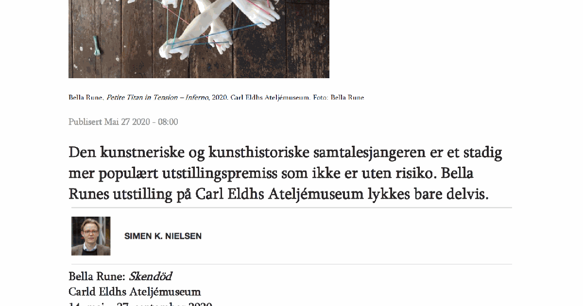 Press | Galleri Magnus Karlsson