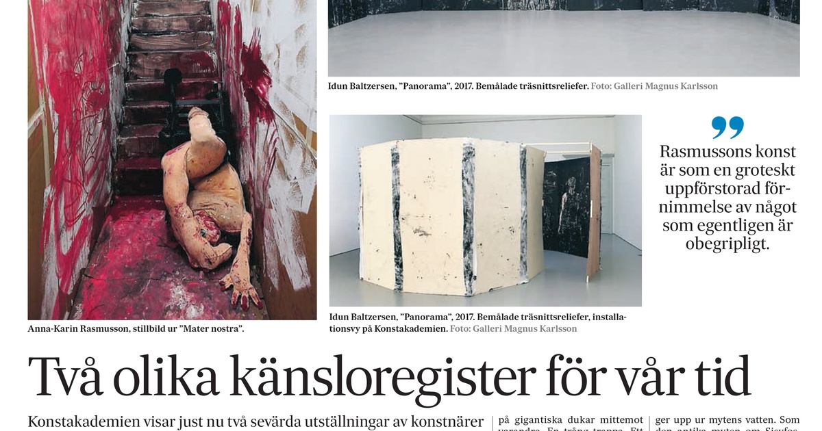 Press | Galleri Magnus Karlsson