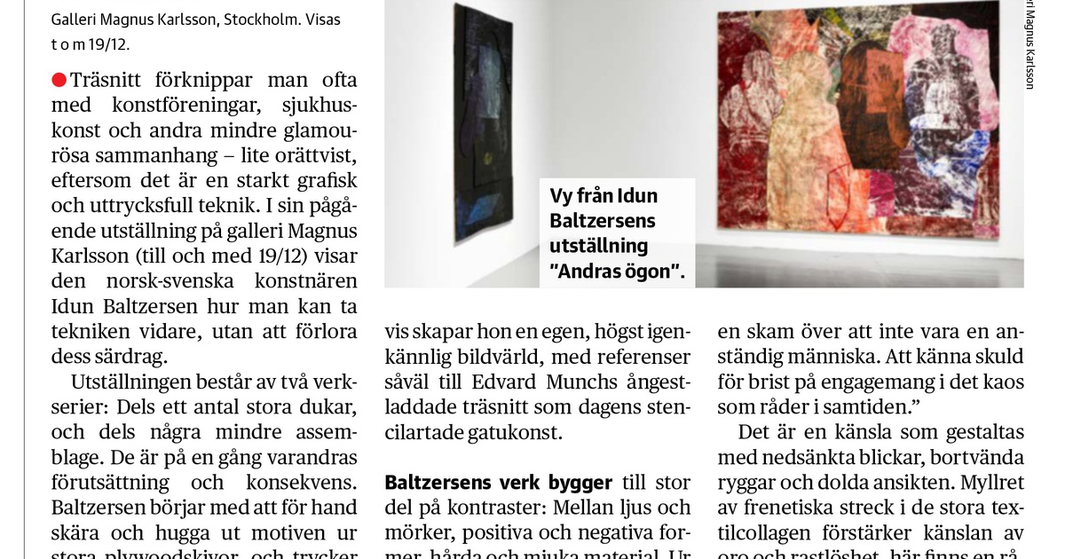Press | Galleri Magnus Karlsson